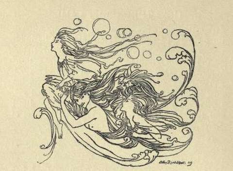 Arthur Rackham Mermaid