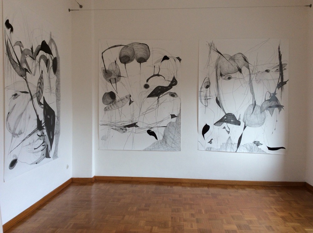 Performance mit Hiroyo Kitao, 30.4.2018, Galerie AtelierQ, Tokyo ...