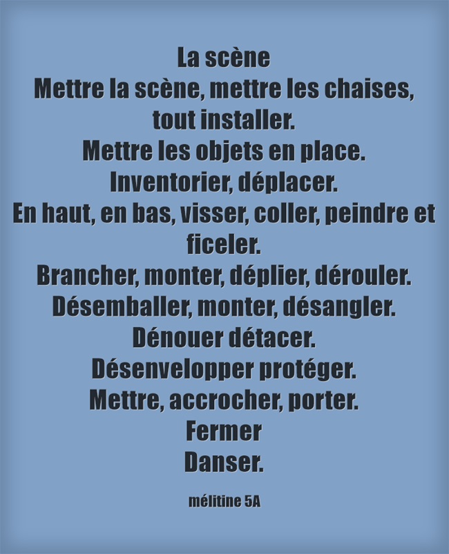 Le coin des poètes : "Raconter avec des verbes..." - Prof de francais ...