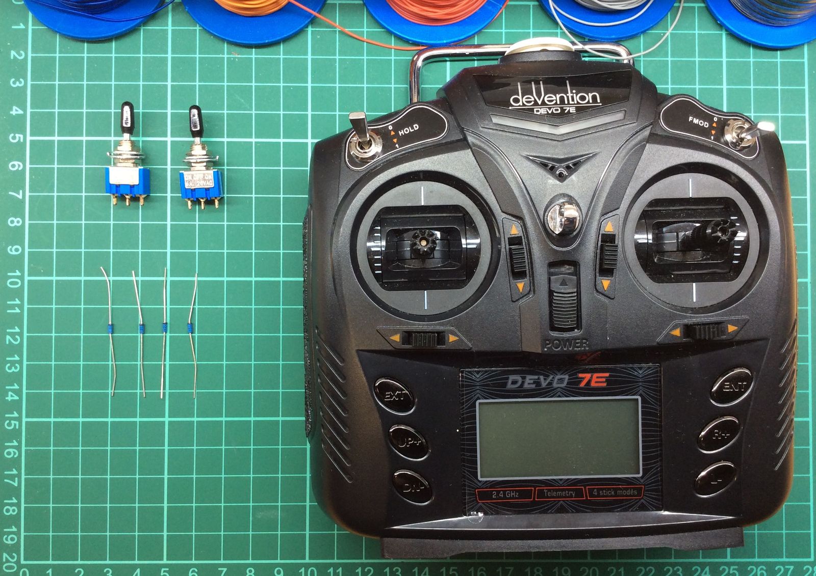 Devention Devo 7e 8 Kanal Modifikation - Infos rund um den RC ...