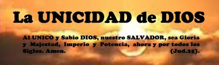 La Unicidad de Dios. - Página web de luzstereoemisora