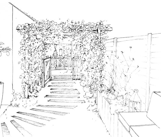 ETUDES PAYSAGERES - Anne Tiana Jamati, graphisme, illustration et jardins