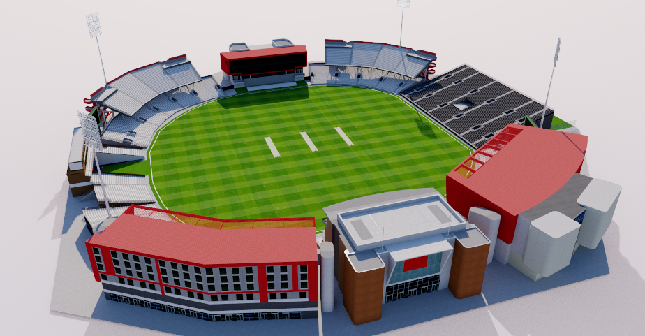 3d view old trafford