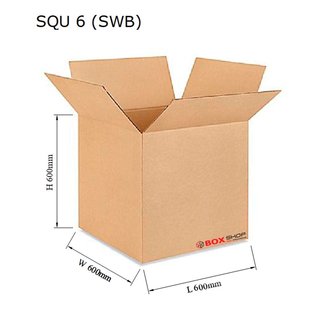 Square Boxes | Corrugated Boxes | Shop Online - Box Shop Johannesburg ...