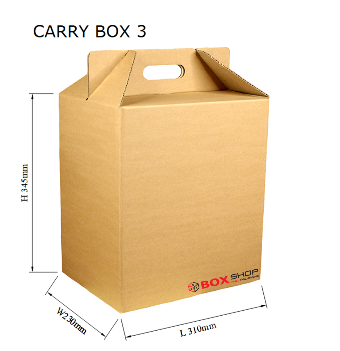 Cardboard Carry Box - Box Shop Johannesburg | Packaging Store | Moving ...
