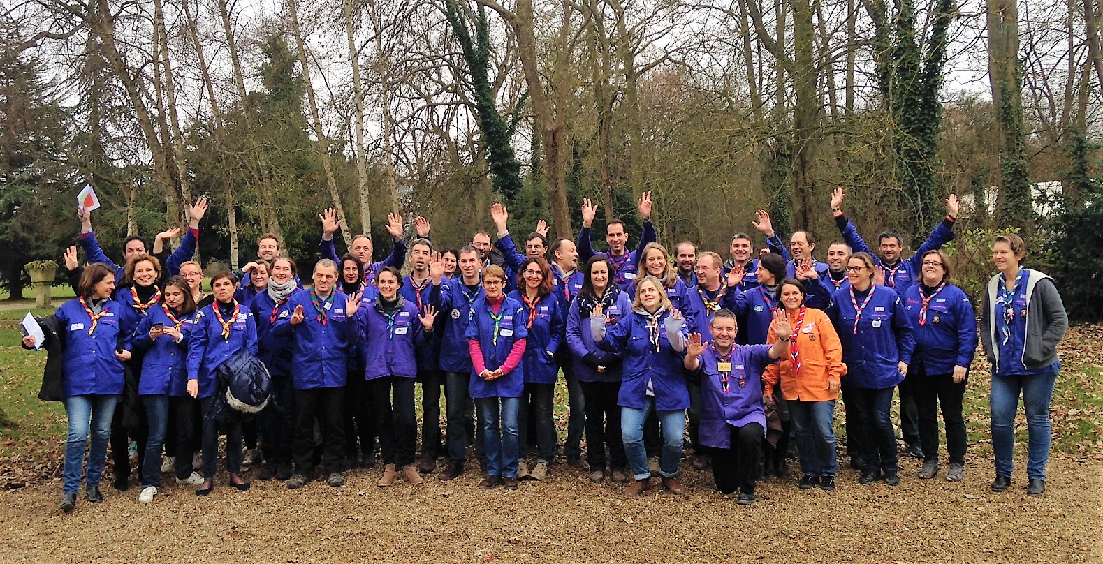 Adultes dans le scoutisme - Scouts et Guides de France - groupe de St Avé
