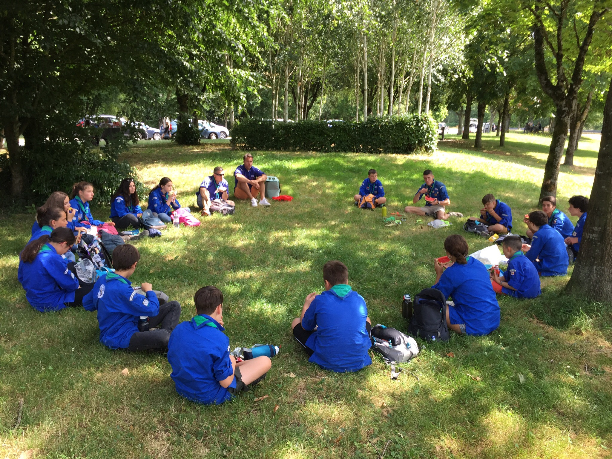 Les scouts et guides - Scouts et Guides de France - groupe de St Avé