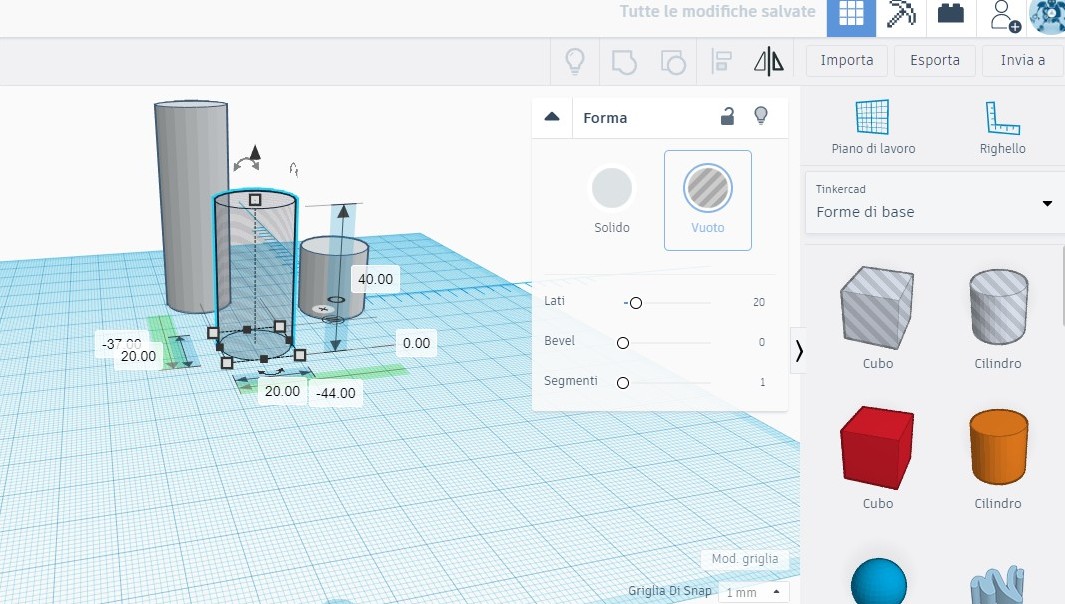 Tinkercad: costruzioni 3D - FEDERICO POLETTI