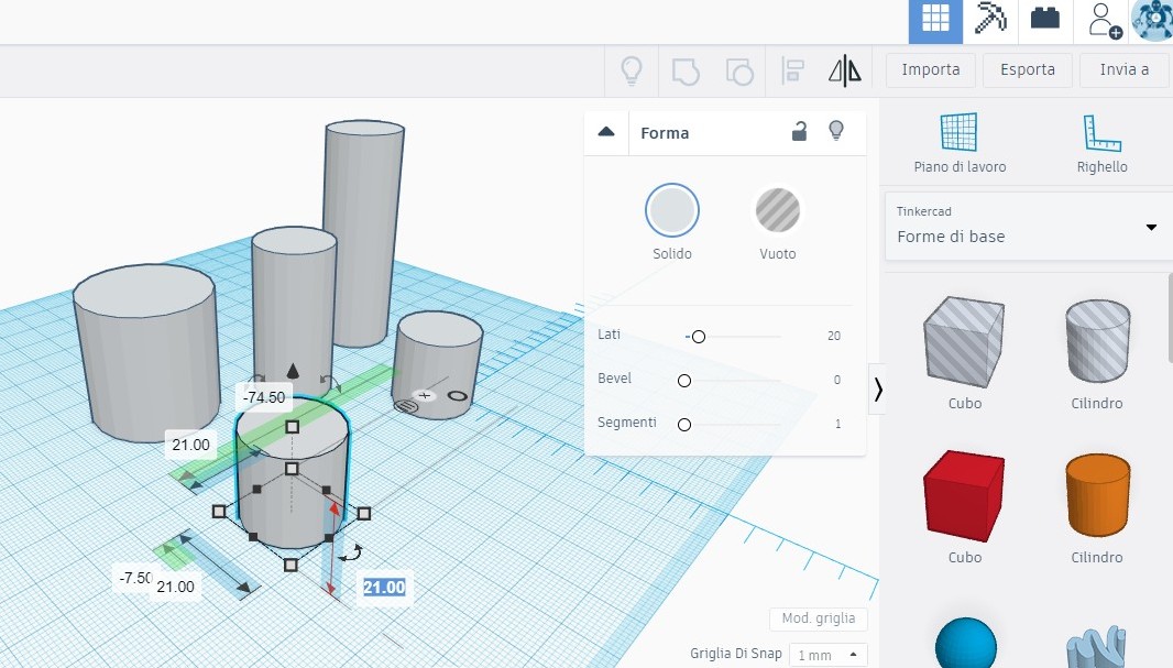 Tinkercad: costruzioni 3D - FEDERICO POLETTI