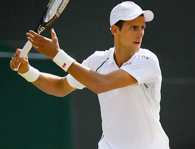 UNIQLO Novak Djokovic 2015 Wimbledon Model - Boutique Marron