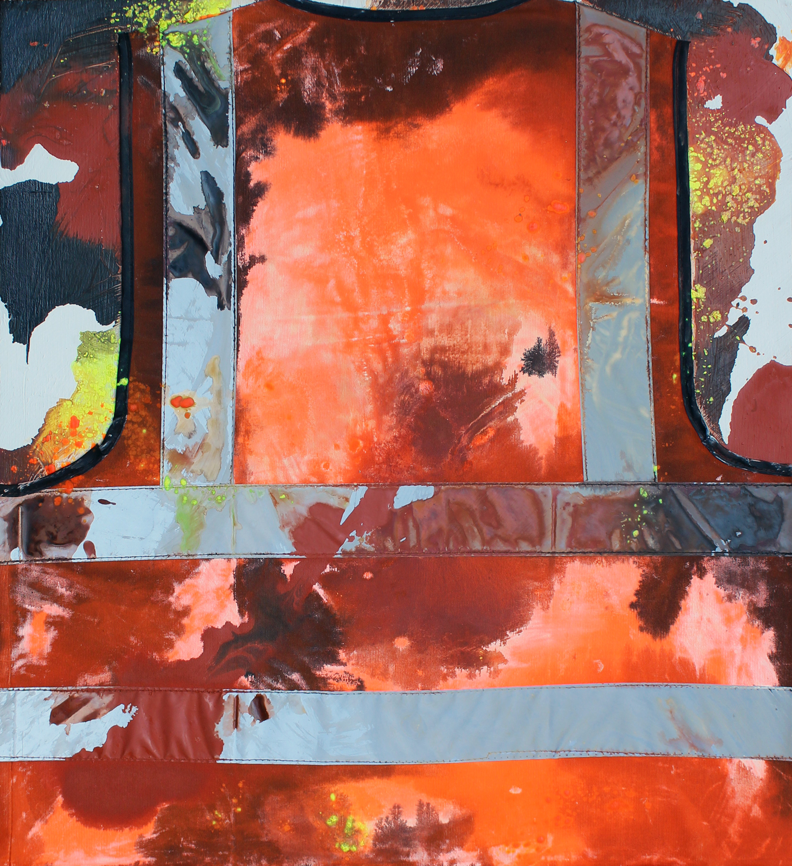 Walkers, peinture et collage, 2018 - Site officiel de l'artiste Laurent ...