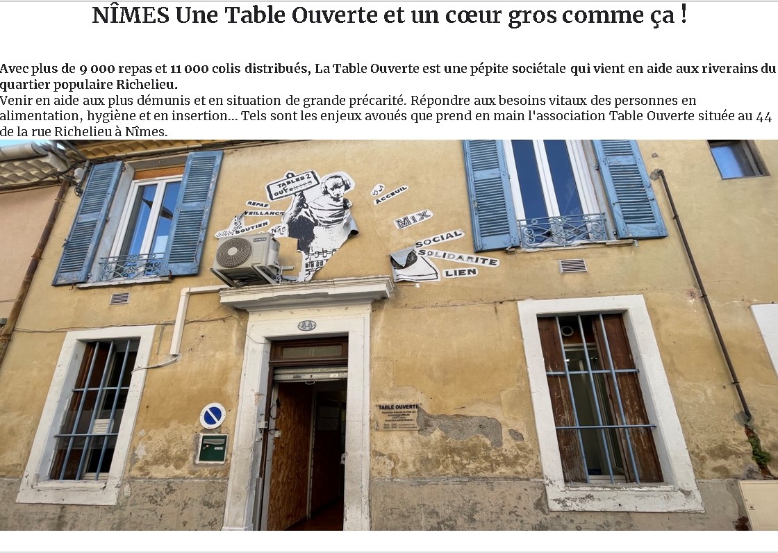 Reportage Objectif Gard - Site de tableouverte