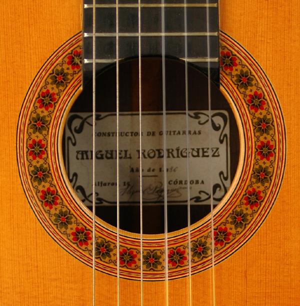 Miguel Rodriguez 1986 | Guitar 3 Miguel Rodriguez - Guitar Gitarre ...