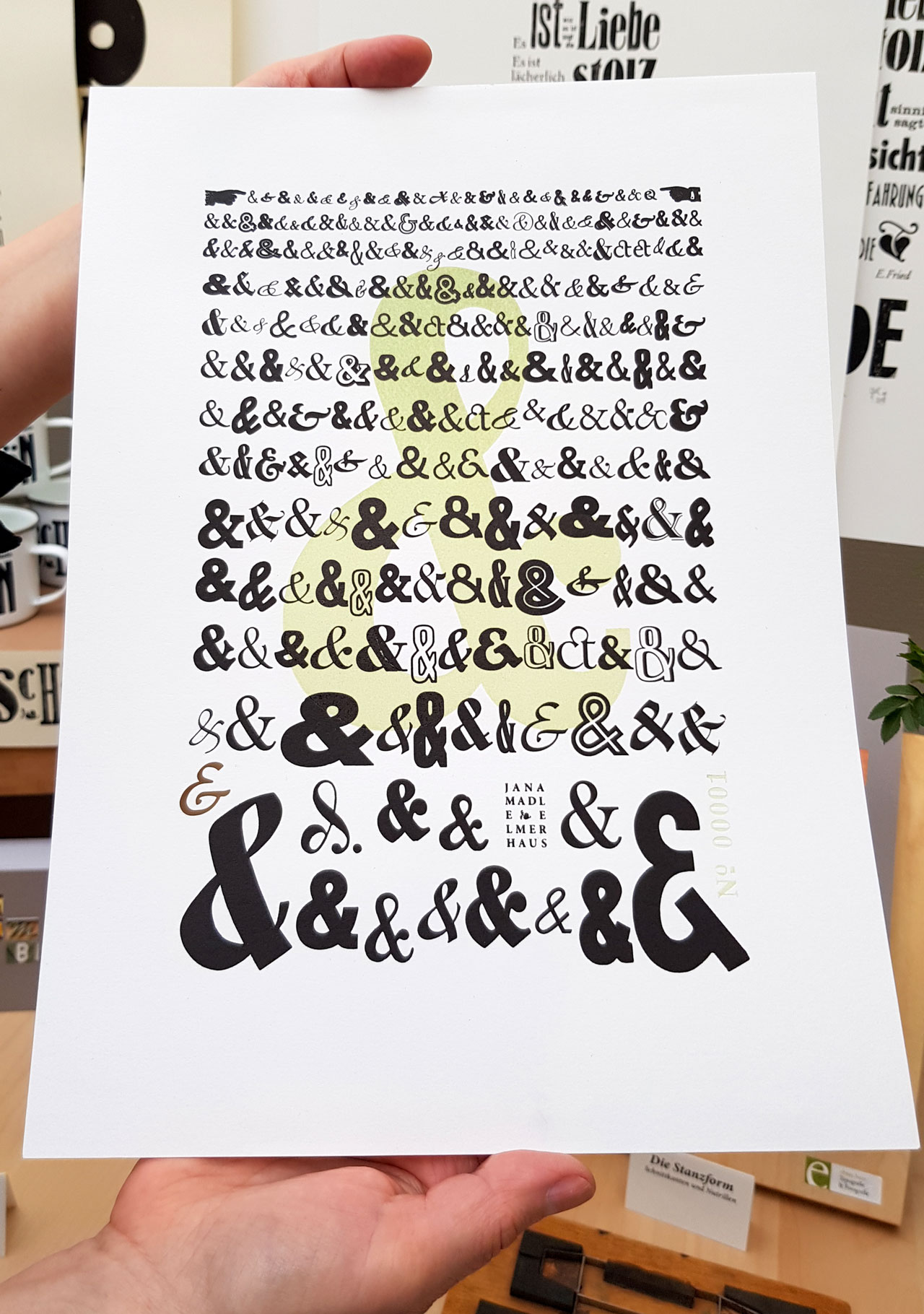 Typografie Shop: Handsatz Plakate zum Verkauf - Typografie und Handsatz ...