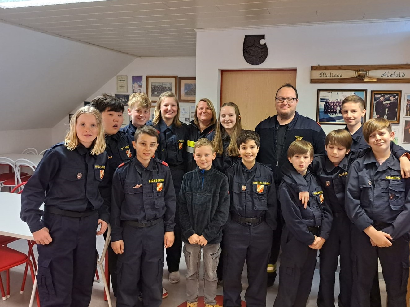 Wissenstest der Feuerwehrjugend - Feuerwehr Wallsee