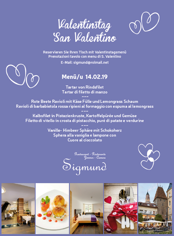 Tischreservierung Restaurant Sigmund Meran Südtirol Ristorante Sigmund ...