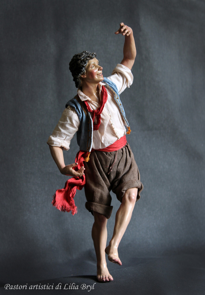 XXVII Mostra del presepio - Pastori napoletani stile '700 di Lilia Bryl