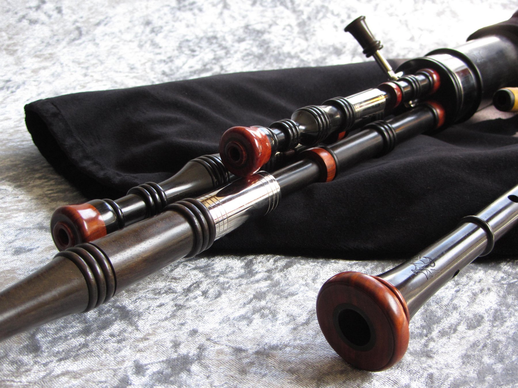 Chromatic Pipe Chanter - Bagpipe Maker Patrik Kraft