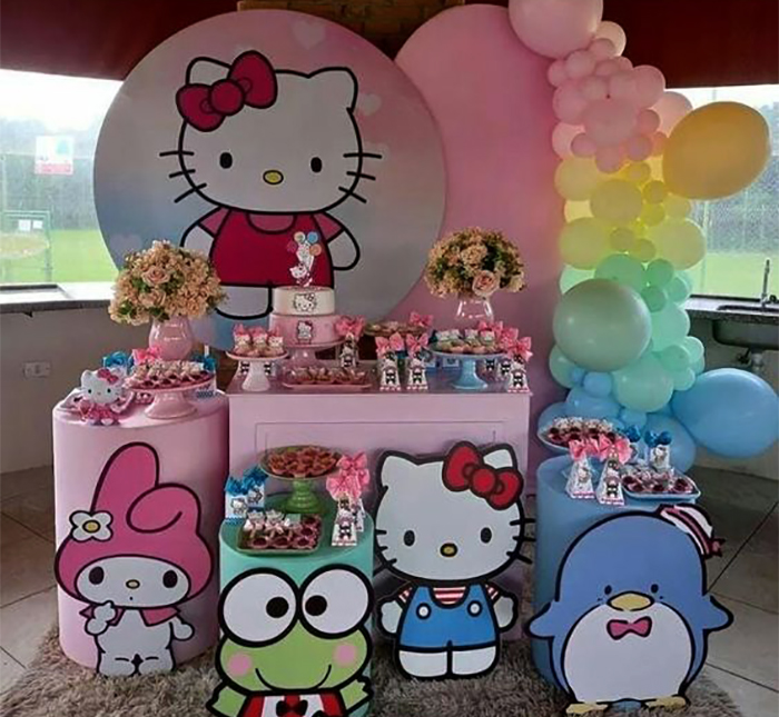 10 Ideas de Decoración Fiesta Temática de Hello Kitty - decoracion para ...