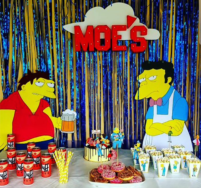 7 Ideas para Decorar una Fiesta Temática de los Simpsons - decoracion ...