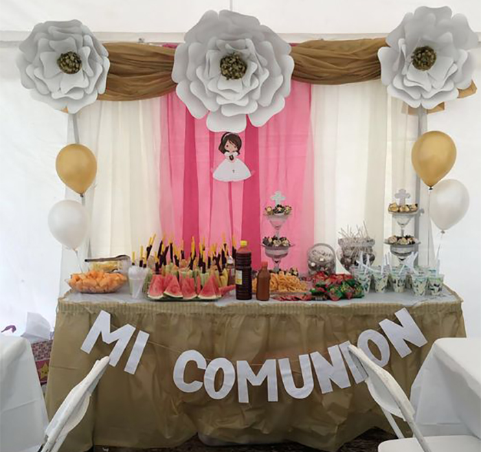 10 Ideas para Decoración de Primera Comunión de Niña - decoracion para ...
