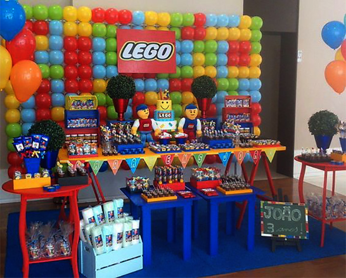 Decoración Fiesta Lego - decoracion para fiestas