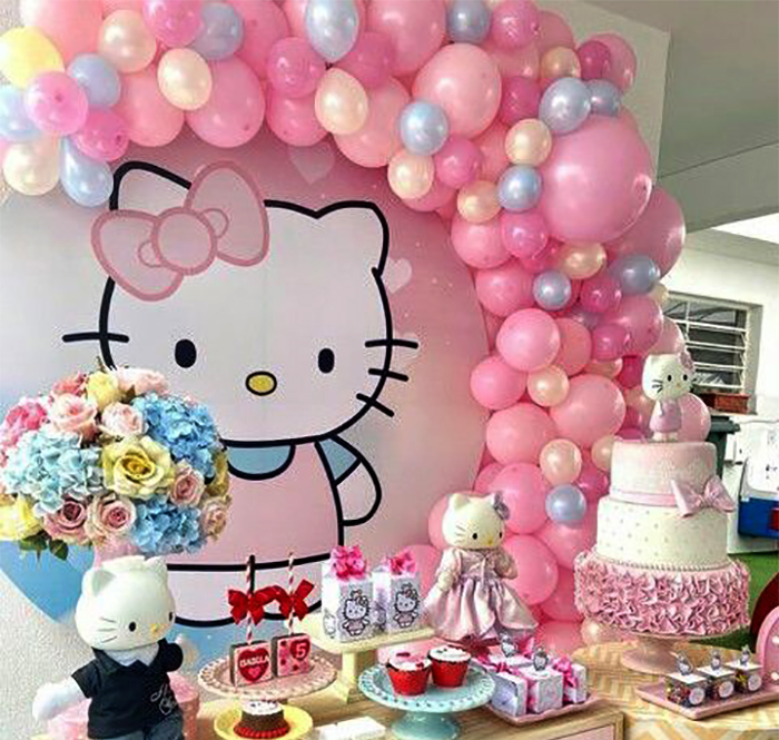 10 Ideas de Decoración Fiesta Temática de Hello Kitty - decoracion para ...