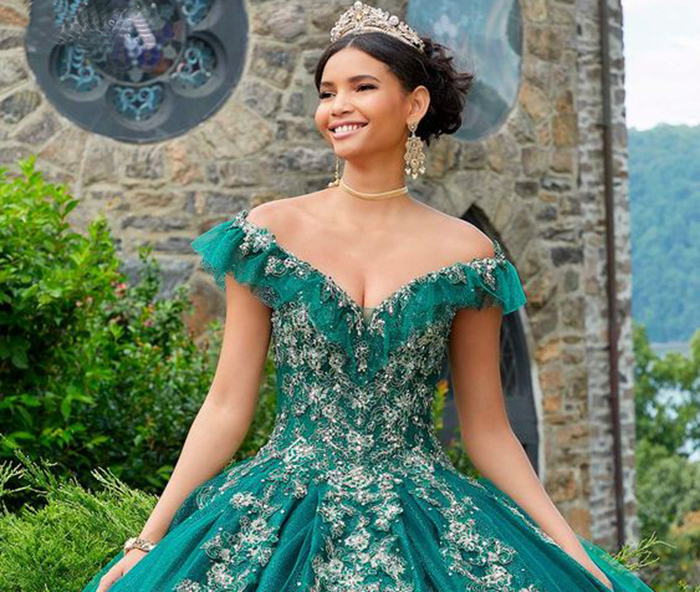 Vestidos de 15 Años color Verde - decoracion para fiestas