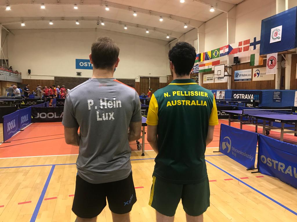 LPC Para Tischtennisspieler Philippe Hein beim Weltranglistenturnier ...