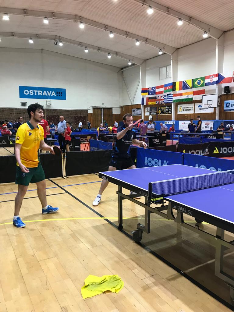 LPC Para Tischtennisspieler Philippe Hein beim Weltranglistenturnier ...