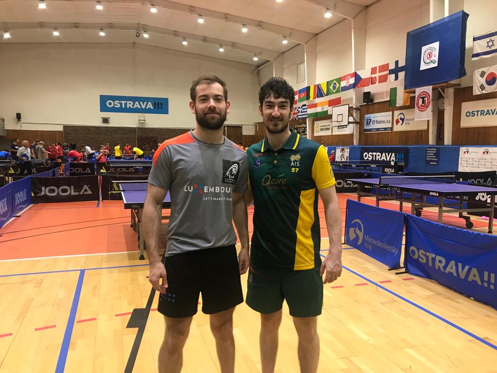 LPC Para Tischtennisspieler Philippe Hein beim Weltranglistenturnier ...