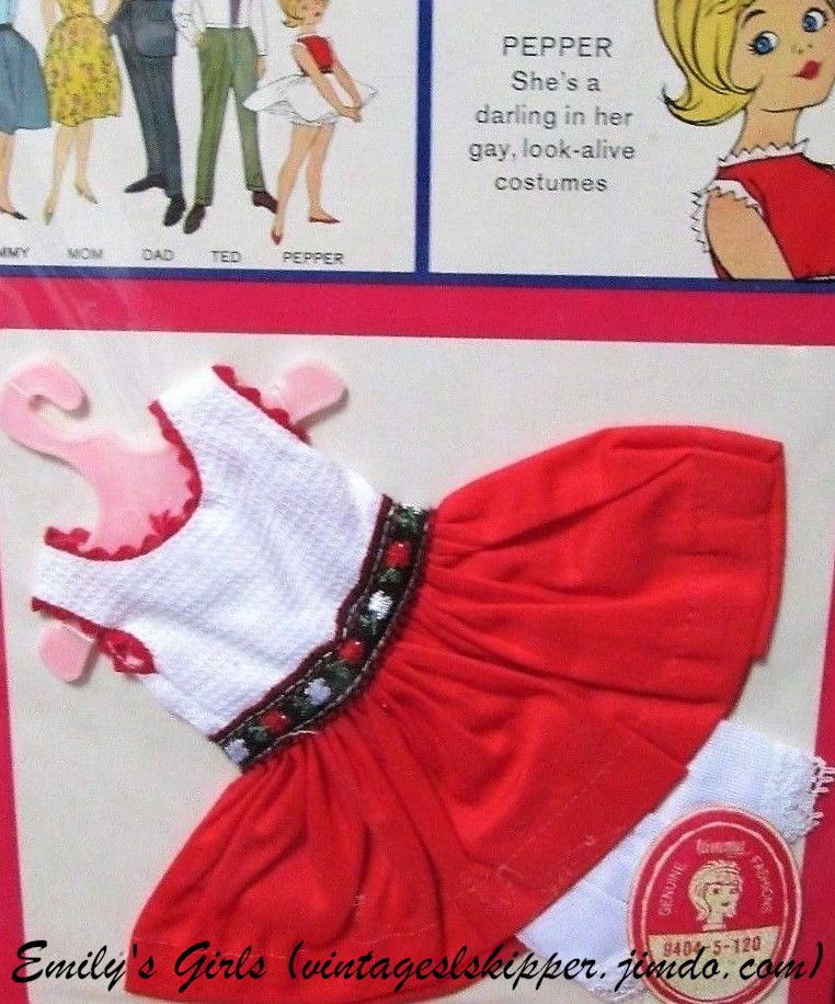 Pepper - Skipper Doll - Barbie's Little Sister