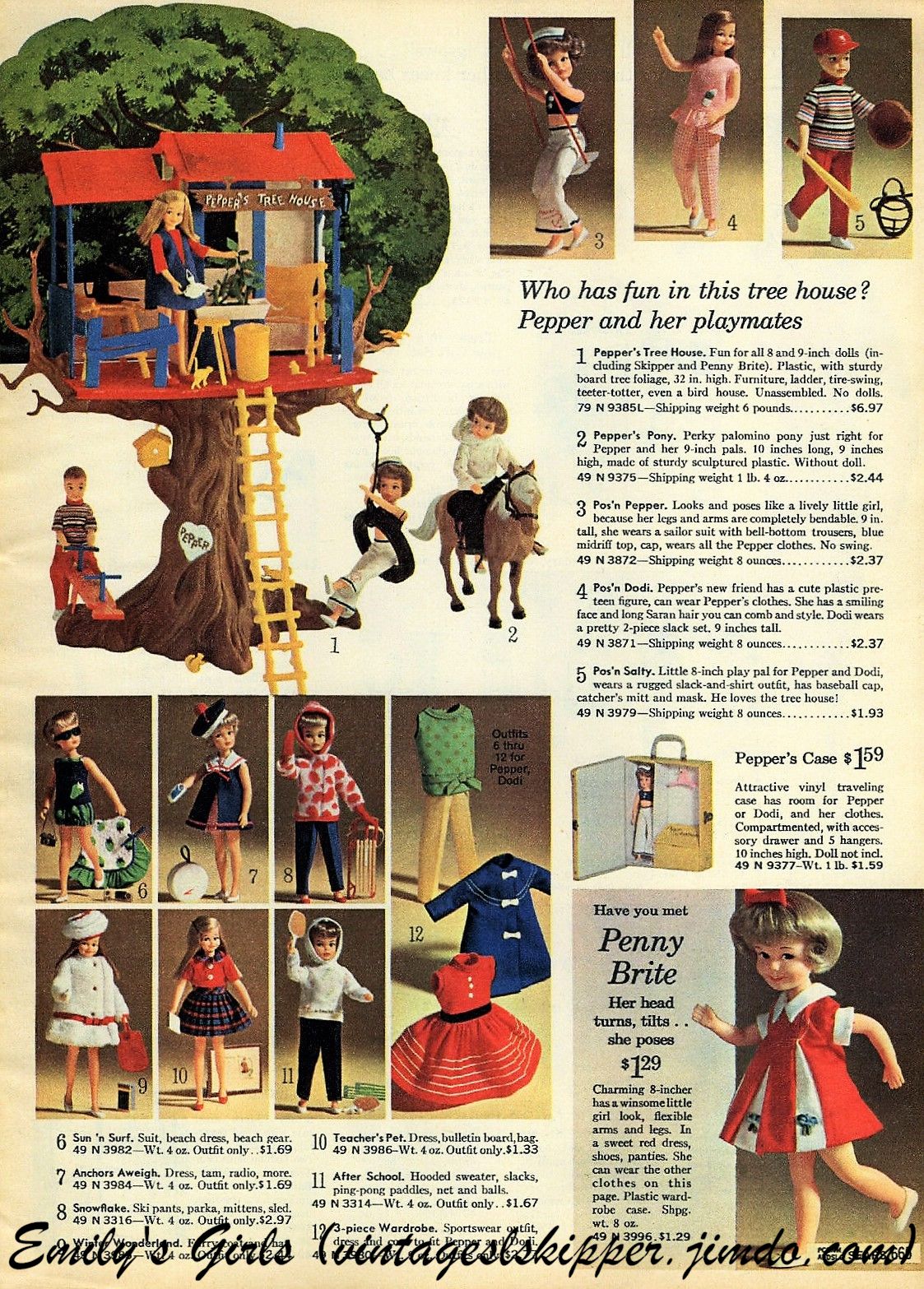 Pepper - Skipper Doll - Barbie's Little Sister