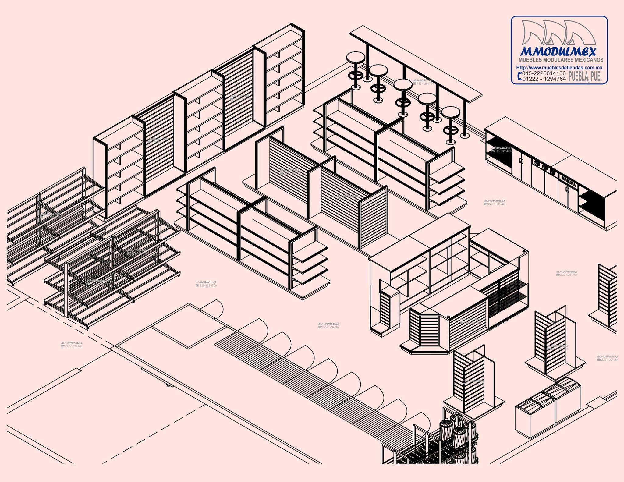 DISEÑO DE TIENDA, DISEÑO DE FARMACIAS, DISEÑO DE PAPELERÍAS, LAYOUT DE ...