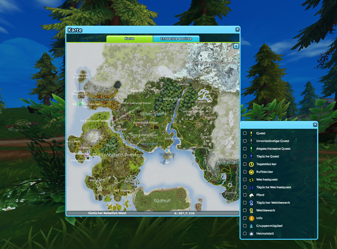 Gebiete in Jorvik - Star Stable Hilfeseite für Groß und Klein!