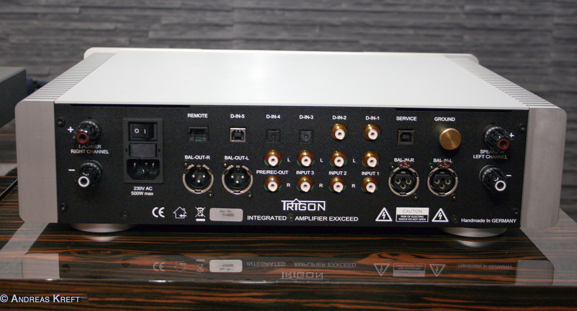 Trigon Exceed Vollverstärker - FIRST CLASS HIFI- Andreas Kreft in ...