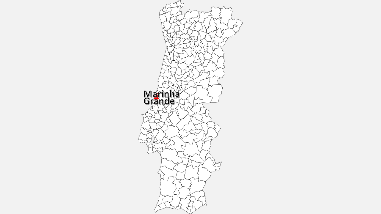 Marinha Grande - Evolução da População