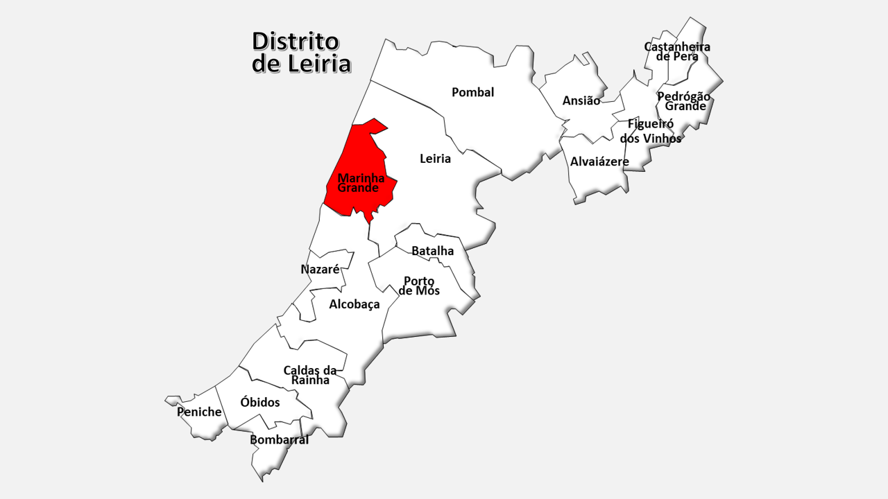 CONCELHO DA MARINHA GRANDE - Evolução da População