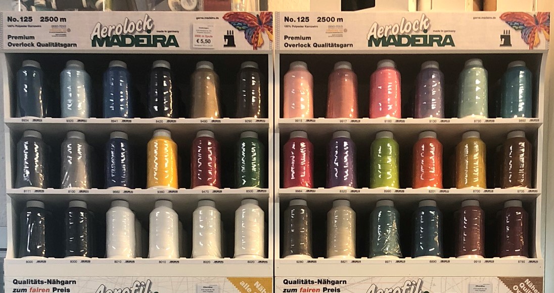 Overlock-Garne von Madeira - Die Stoff Galerie Stadthagen