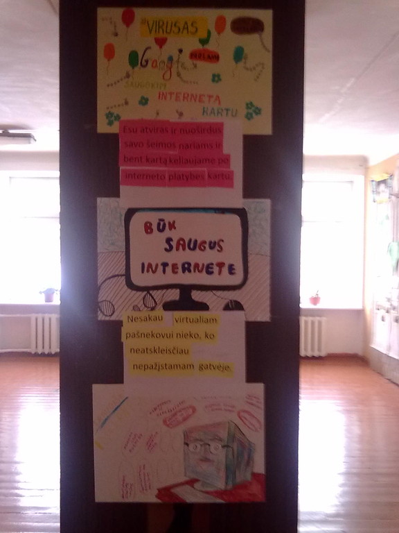 Saugus internetas. Mokiniams. - sako-Labas!