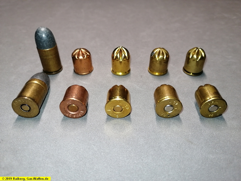 Die Patrone .45 short - gas-waffen.de
