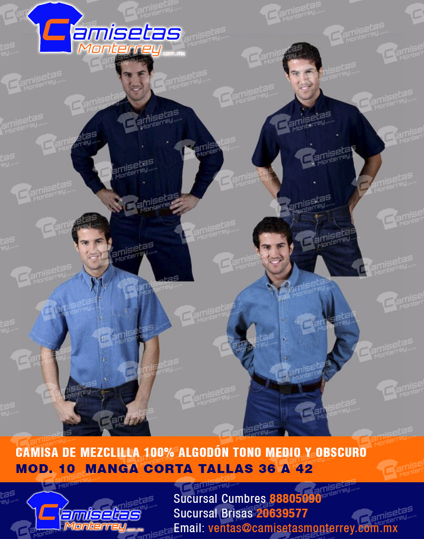 Uniformes Industriales Monterrey - Camisetas Monterrey