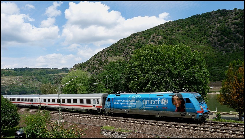 Linke Rheinstrecke - Bahnbilder von unterwegs
