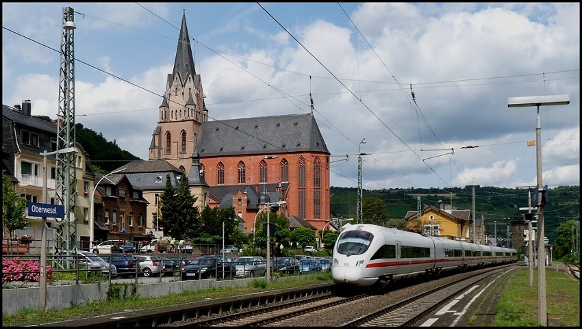 Linke Rheinstrecke - Bahnbilder von unterwegs