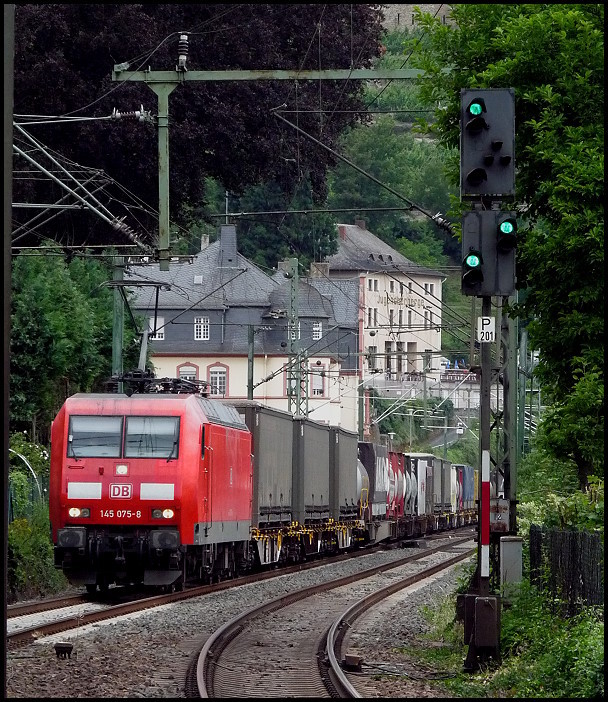 Linke Rheinstrecke - Bahnbilder von unterwegs