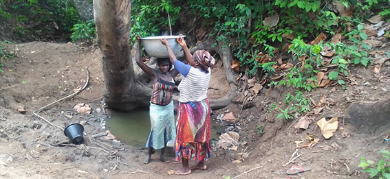 Precious water for villages that are running on dry land - Dibella