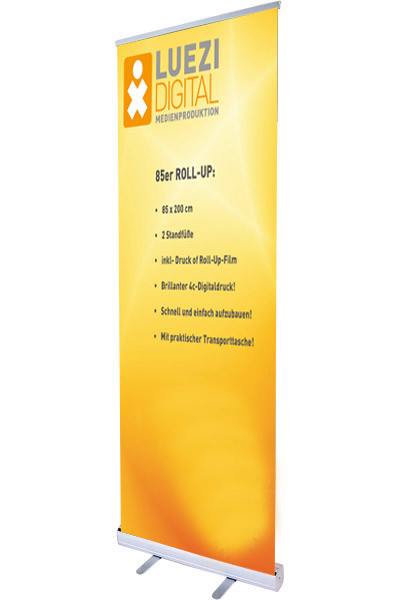 Roll-Up Basic nur € 99,00 inkl. MwSt. - Luezidigital – Fullservice für ...
