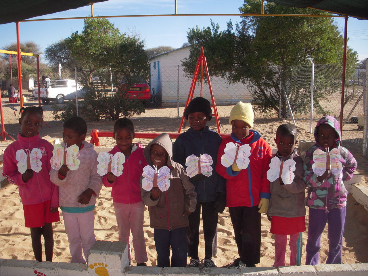 steps for children in Okakarara - jove-in-namibias Webseite!