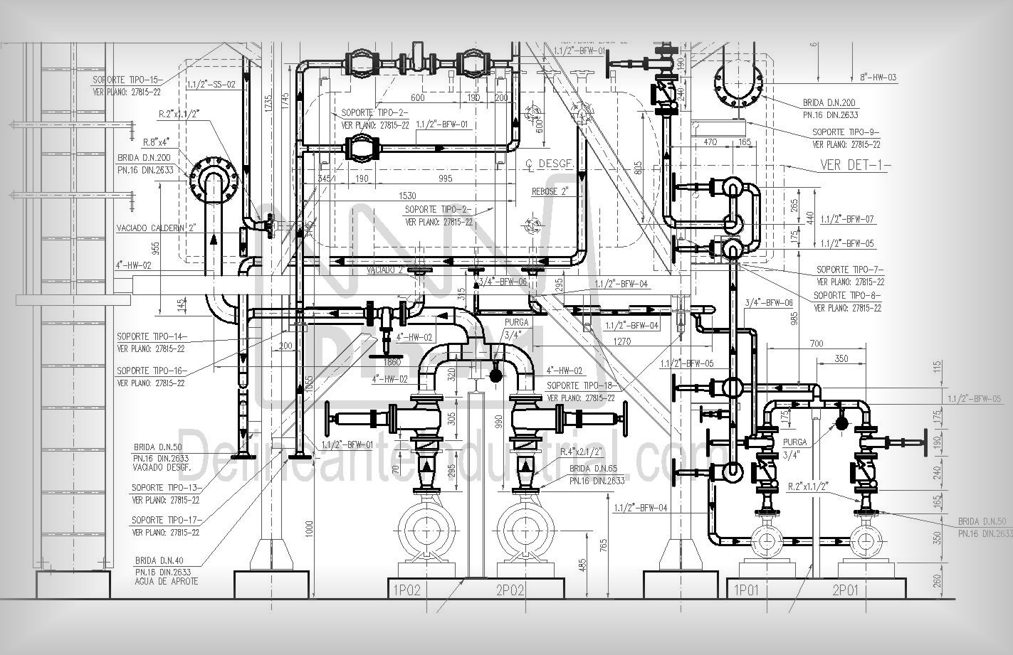 Tuberia Delineante Proyectista Industrial Autonomo Tuberia - DELINEANTE INDUSTRIAL