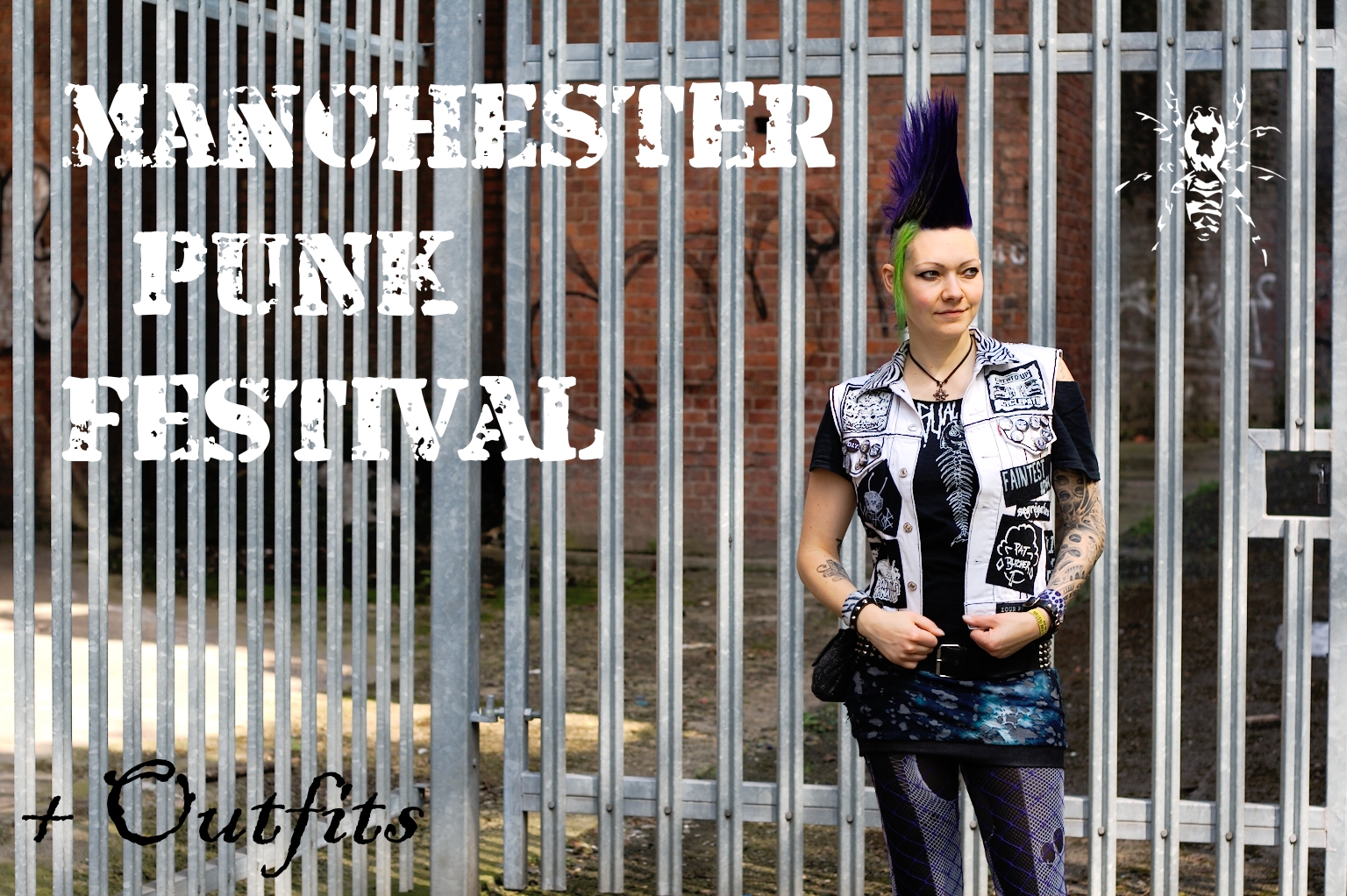 Manchester Punk Festival + Outfits - Zebraspider Anti-Fashion - as dark ...